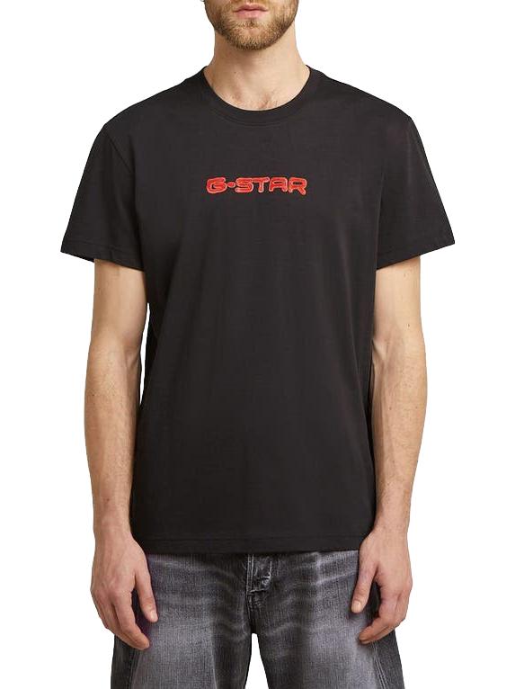 G-STAR RAW gel print organic cotton t-shirt